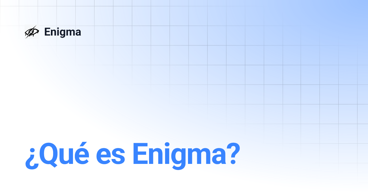 ¿Qué es Enigma? | Español | Enigma